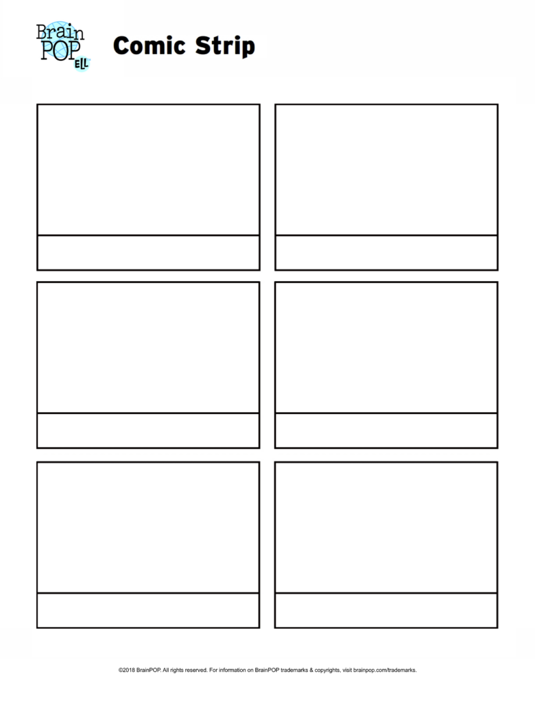 Blank Cartoon Strip Printable | FREE Printables