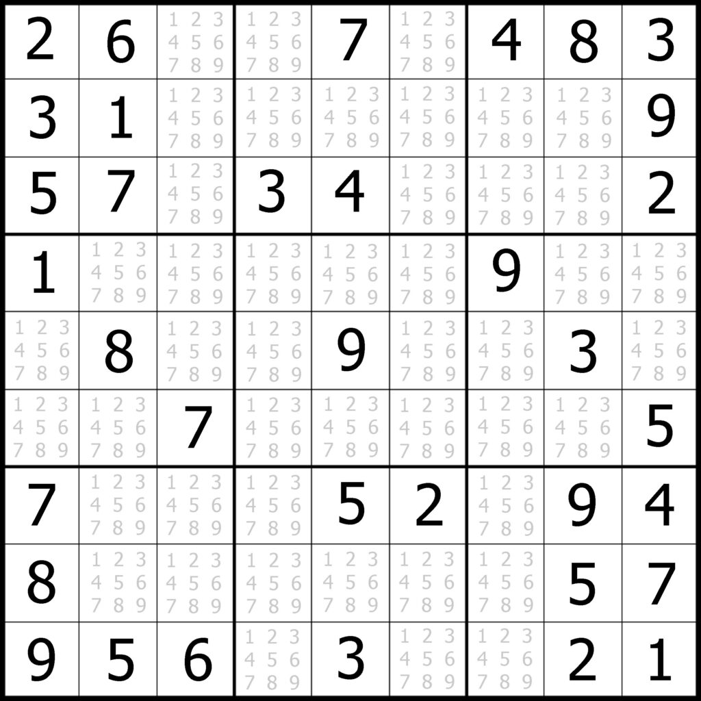 Printable Sudoku Puzzles Free | FREE Printables